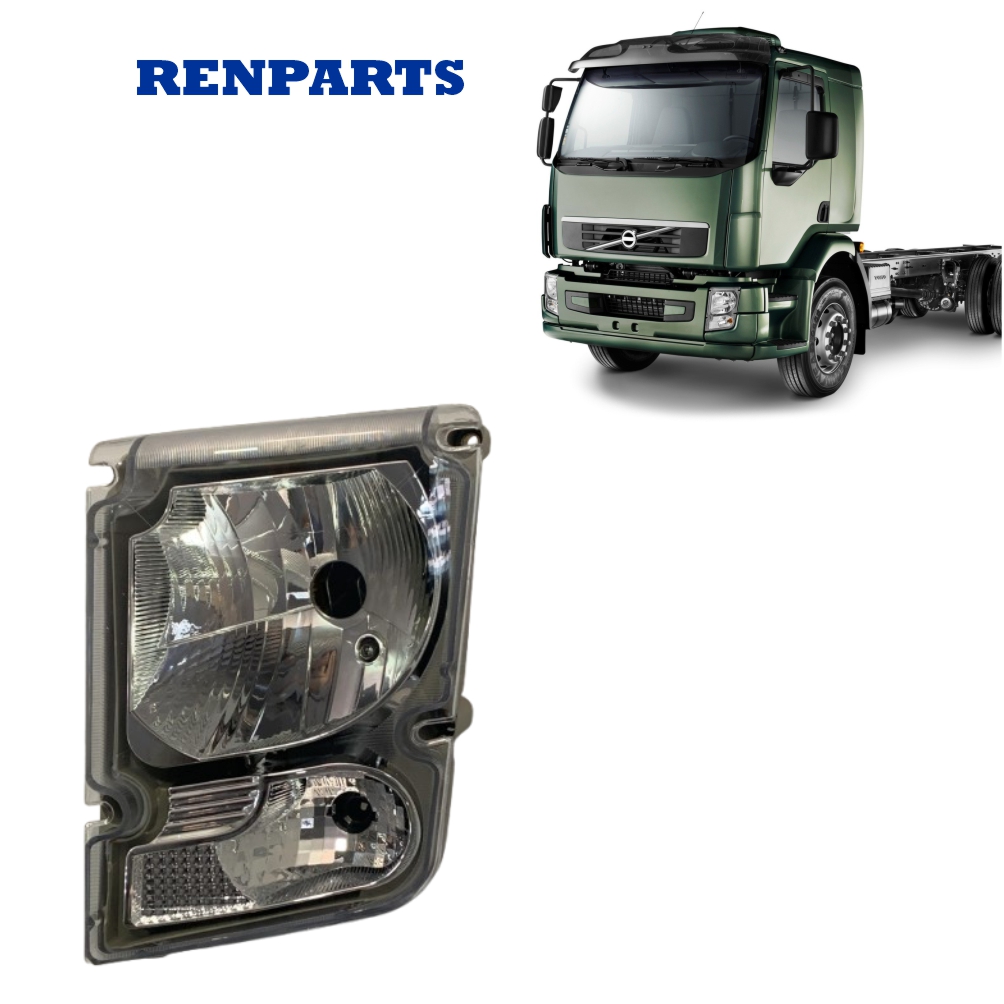Farol Volvo VM 2006 a 2013 L.E - Novo